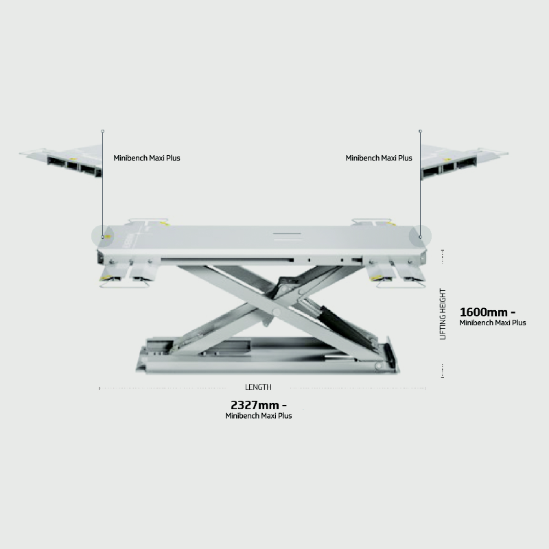 SAPE | SPANESI MINI BENCH - BED AND SILL CLAMPS
