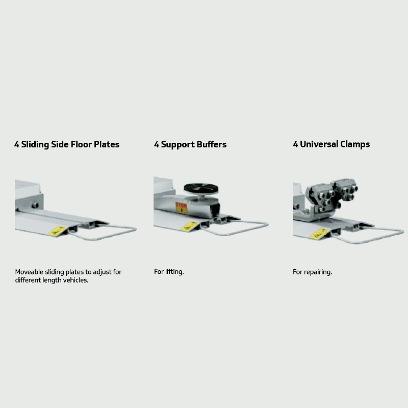 SAPE | SPANESI MINI BENCH - BED AND SILL CLAMPS