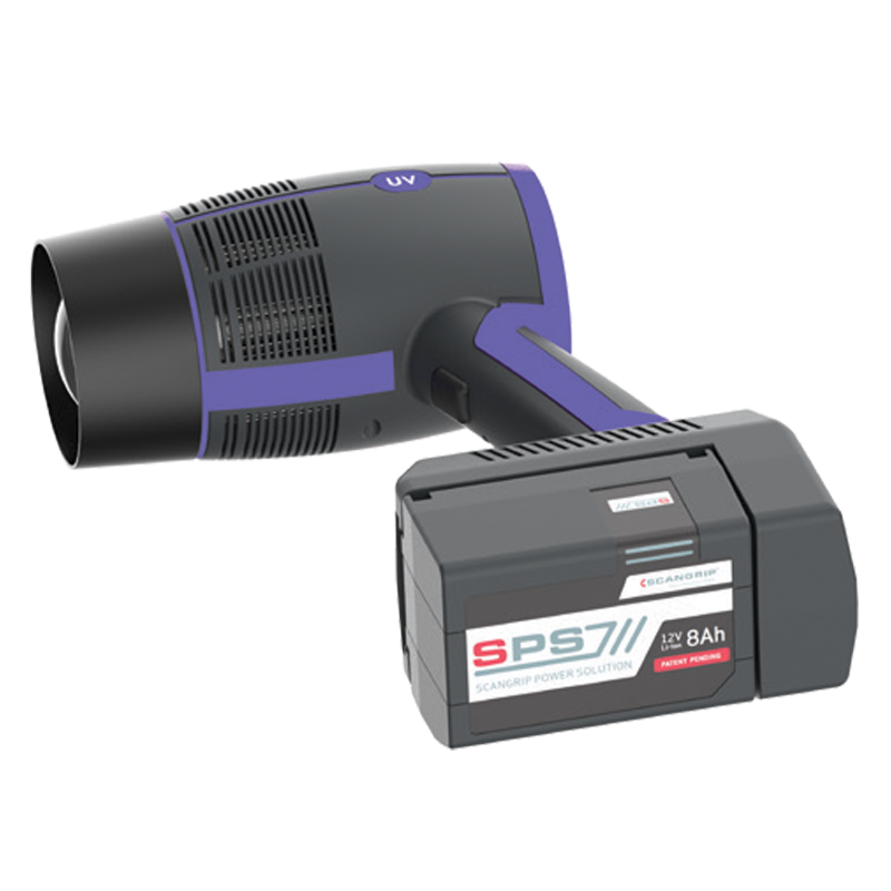 SAPE | SCANGRIP LED UV GUN WITH SPS INTERCHANGEABLE BATTERY SYSTEM