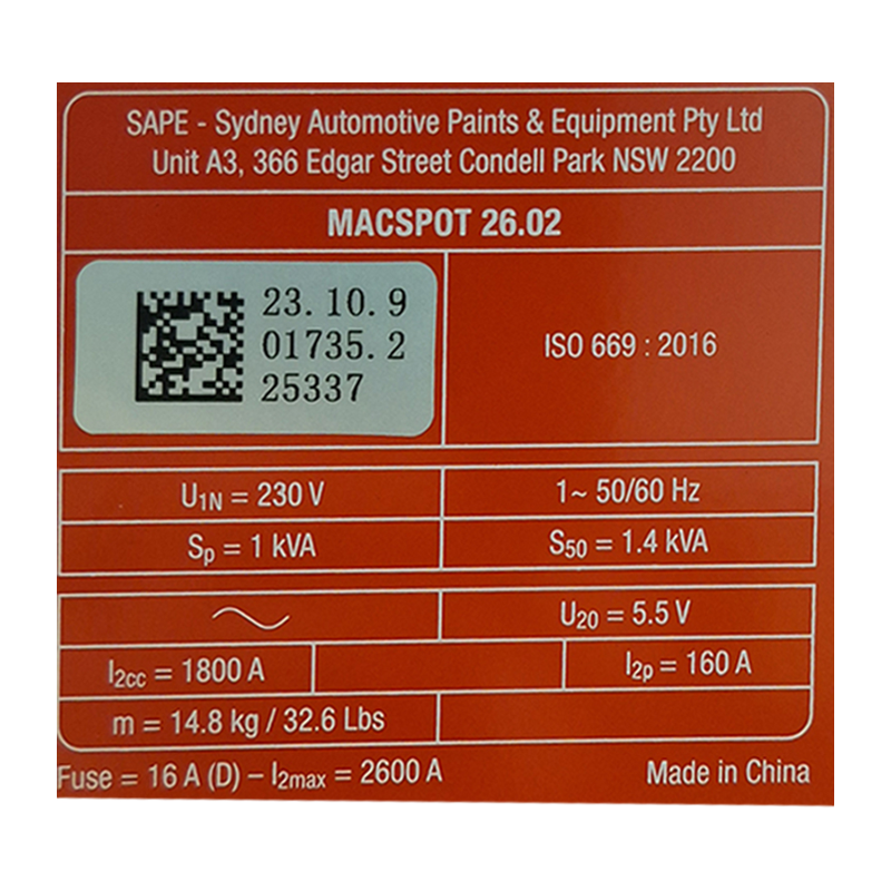 SAPE | MACROC MR2602 STEEL DENT PULLER